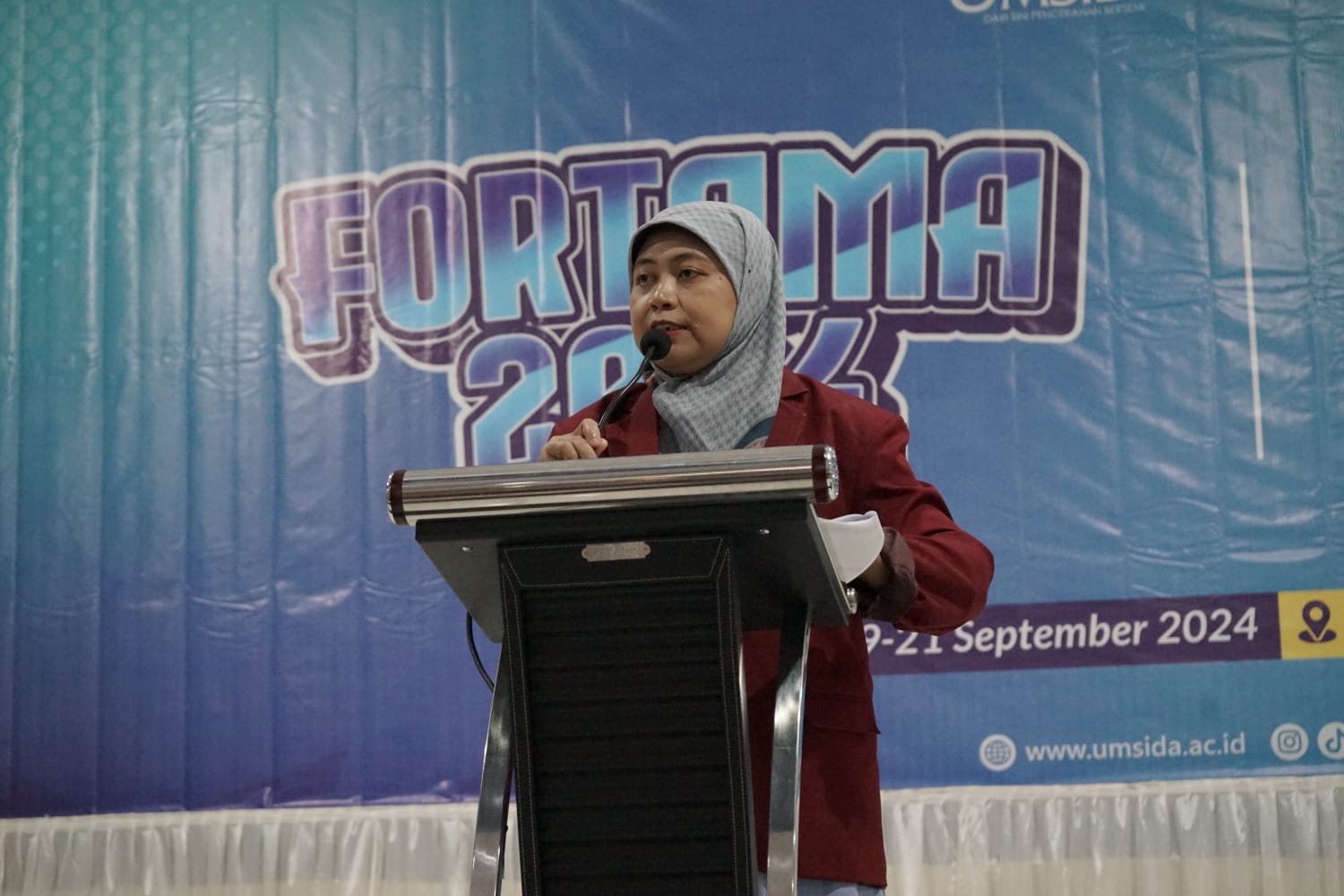 Fortama 2024, Warek 1 Umsida Sampaikan Harapannya