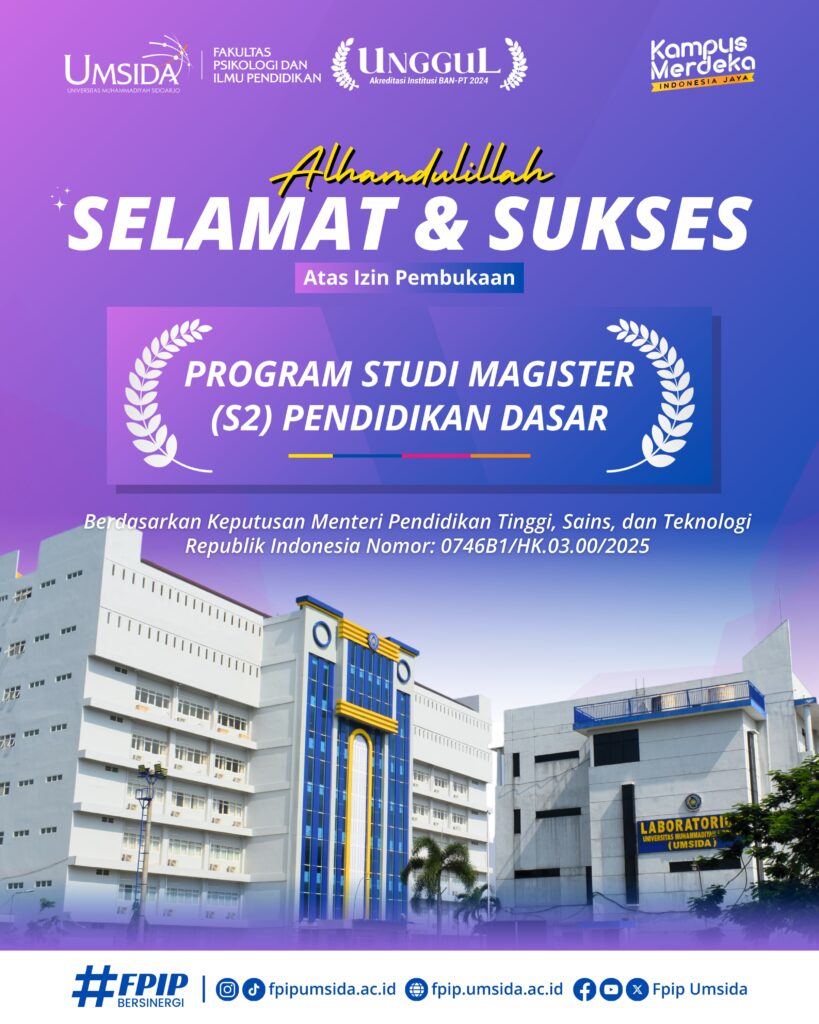 Pendidikan Magister (S2) Pendidikan Dasar di Umsida: Meningkatkan ...